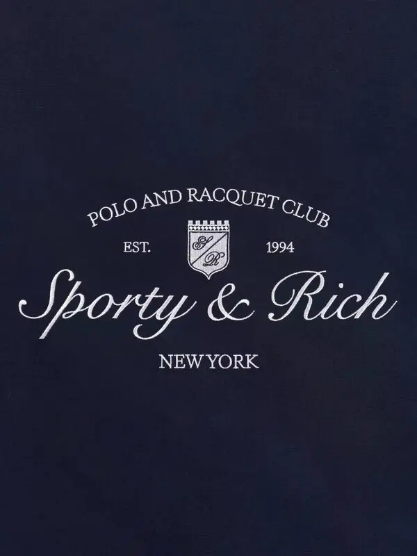 SPORTY & RICH Syracuse Embroidered Sweatshirt