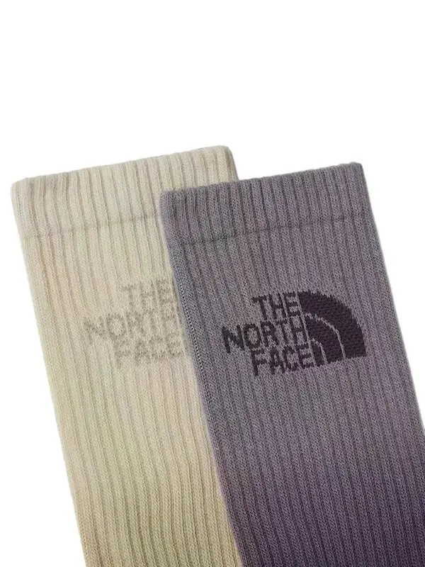 The North Face Ribbed Dip-dye Crew Socks - Neutrals