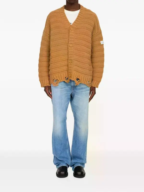 MAISON MARGIELA Numeric Wool Cardigan