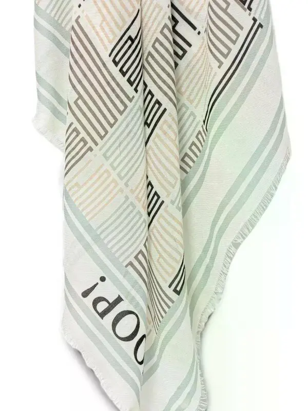 JOOP! Aimy Logo-print Frayed Scarf