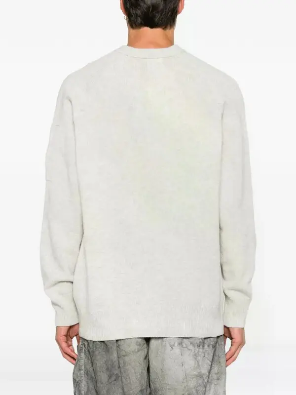 C.P. COMPANY Lens Detail Crew Neck Sweater