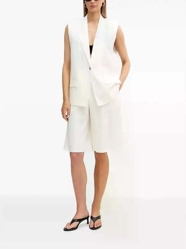 VICOLO Single-breasted Waistcoat With Notched Lapels