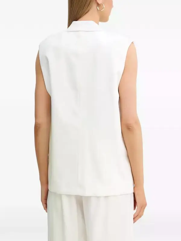 VICOLO Single-breasted Waistcoat With Notched Lapels