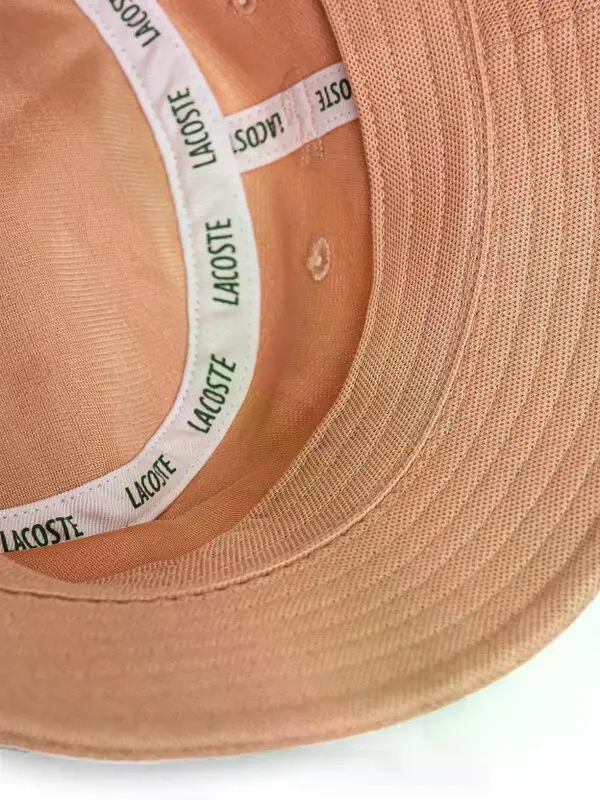 Lacoste Piqué Bucket Hat With Logo Patch