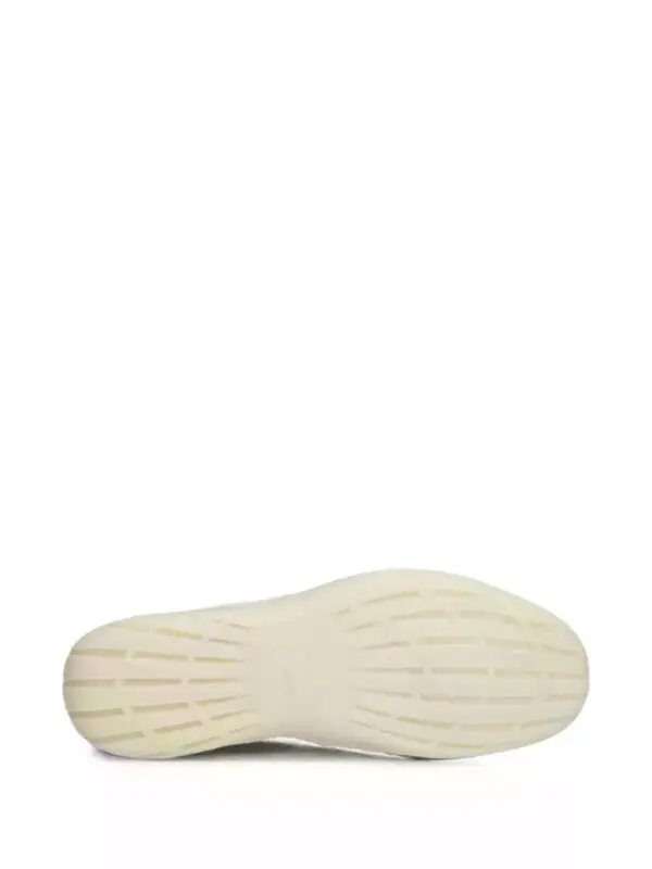 Lacoste Side Low Suede-panelled Mesh Sneakers - White