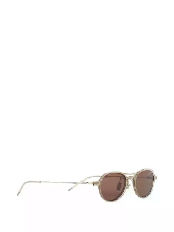 Maison Kitsuné X A. Society Oval-frame Sunglasses