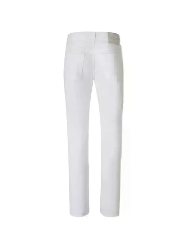 Jacob Cohen Denim Jeans With Logo Patch