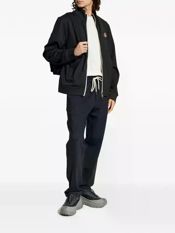 Moncler Logo-patch Graphic-print T-shirt