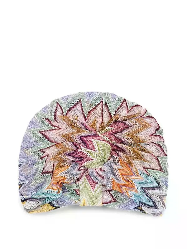 Missoni Zigzag Knit Headwear