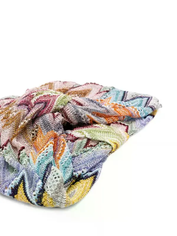 Missoni Zigzag Knit Headwear