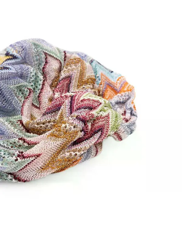 Missoni Zigzag Knit Headwear