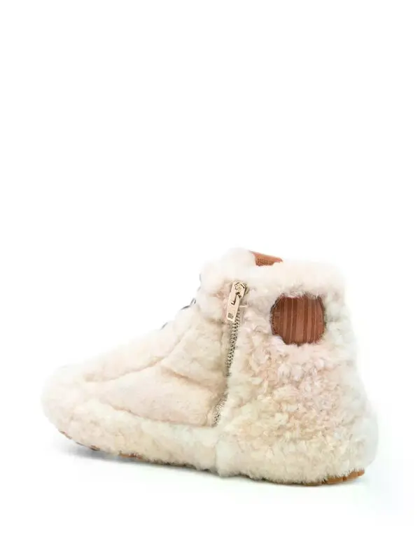 GOLDEN GOOSE Francy Shearling High-top Sneakers