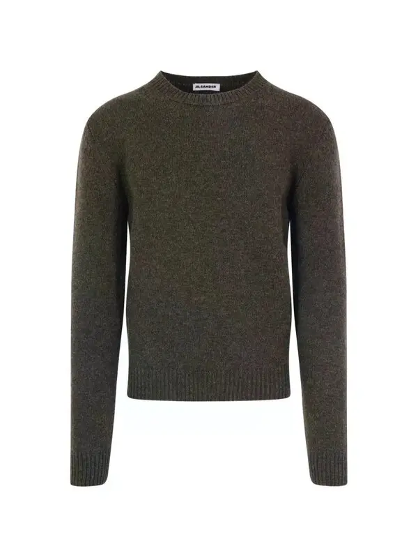 JIL SANDER Crew Neck Wool Sweater