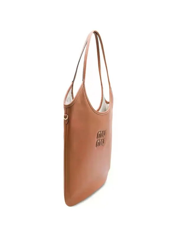 Miu Miu Logo Patch Shoulder Bag