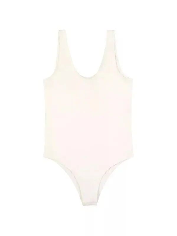 120% Lino Scoop Neck Sleeveless Body - Neutrals