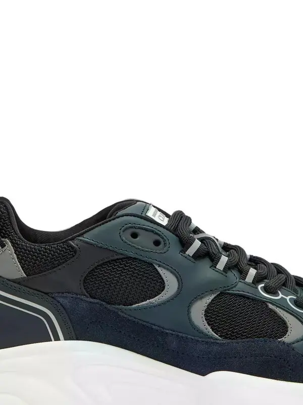 CLEENS Pulserunner Panelled Sneakers - Blue