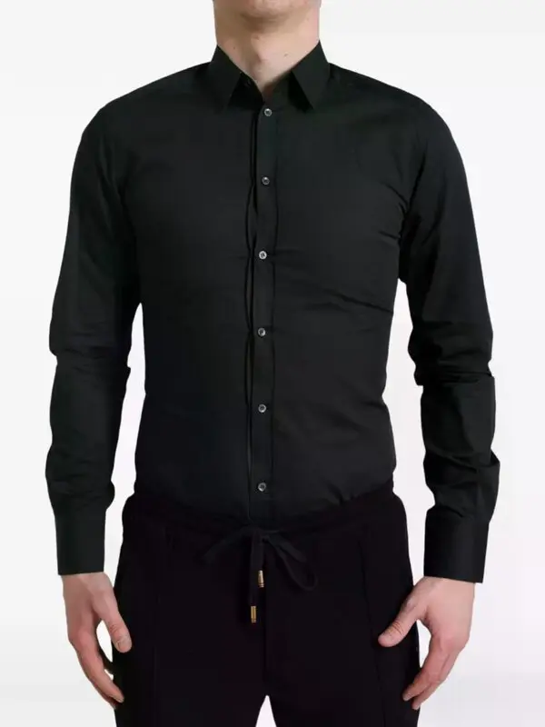 Dolce & Gabbana Button-up Cotton Shirt