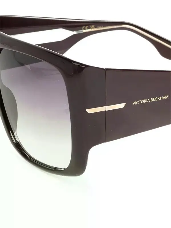 Victoria Beckham Oversized Square-frame Sunglasses - Red