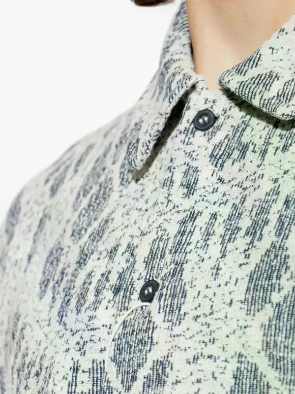 SAMSOE SAMSOE Sakvist Snake-print Shirt - Neutrals