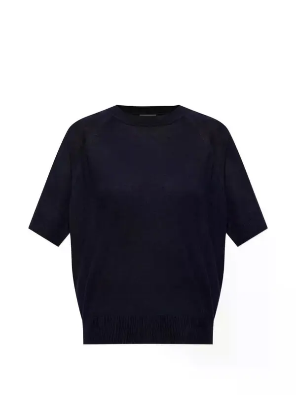 Moncler Wool T-shirt - Blue