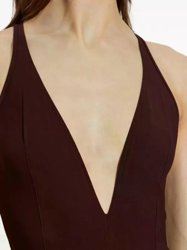 IRO PARIS Sleeveless V-neck Bodysuit