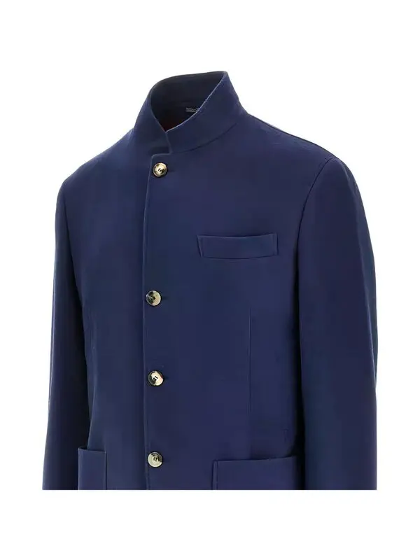 Brunello Cucinelli Mandarin-collar Jacket