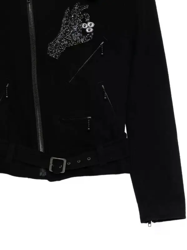 Y’s Embellished Belted Jacket
