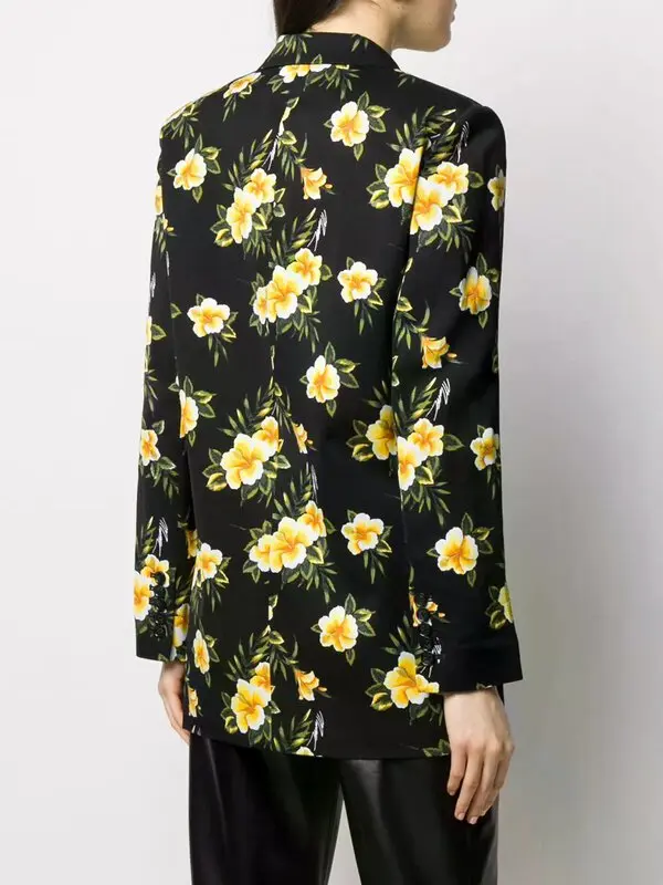 Michael Kors Single-breasted Floral Blazer
