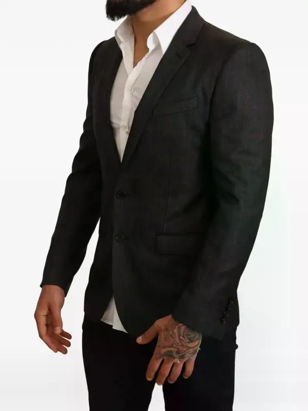 Dolce & Gabbana Martini Check Double-breasted Blazer
