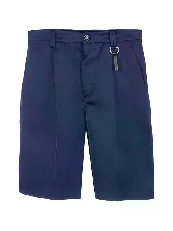 Marni Cotton Tailored Shorts With Belt Loops