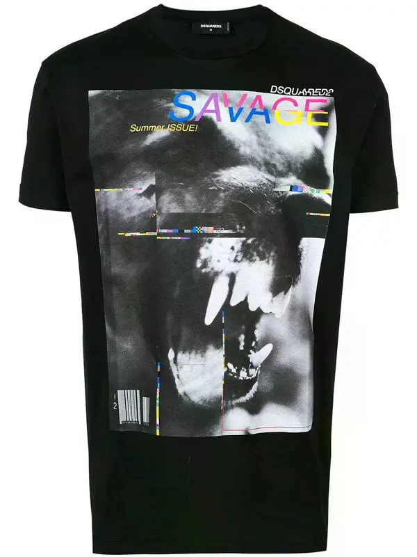 Dsquared2 Savage T-shirt - Black