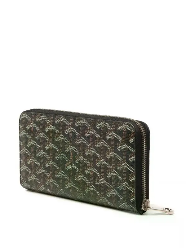 Goyard 2012-2026 Goyardine Matignon Zip Around Wallet Gm Long Wallets