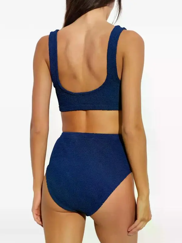 Hunza G Patricia Crinkle-effect Bikini