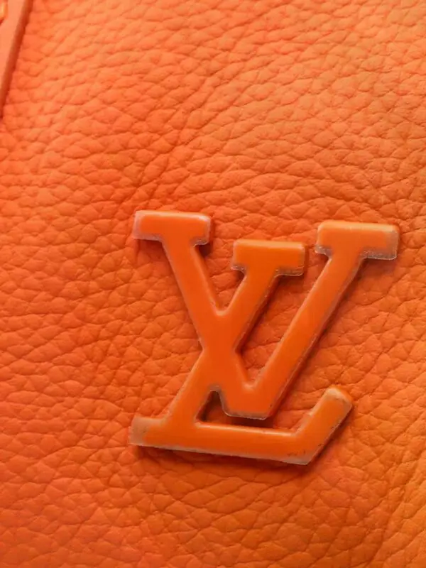 LOUIS VUITTON 2022 Aerogram Keepall Xs Boston Bag - Orange