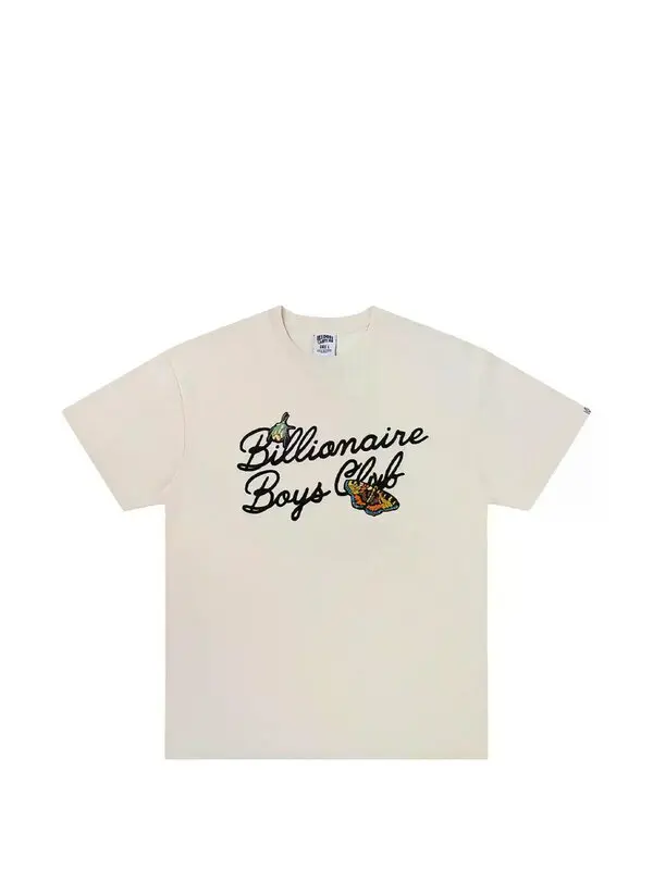BILLIONAIRE BOYS CLUB Nature Logo-embroidered T-shirt - White