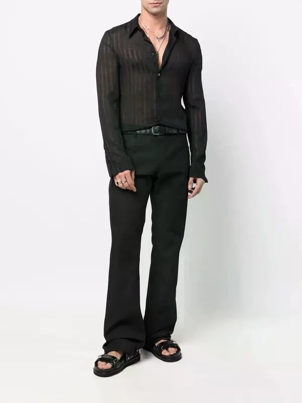 SAPIO Semi Sheer-design Shirt