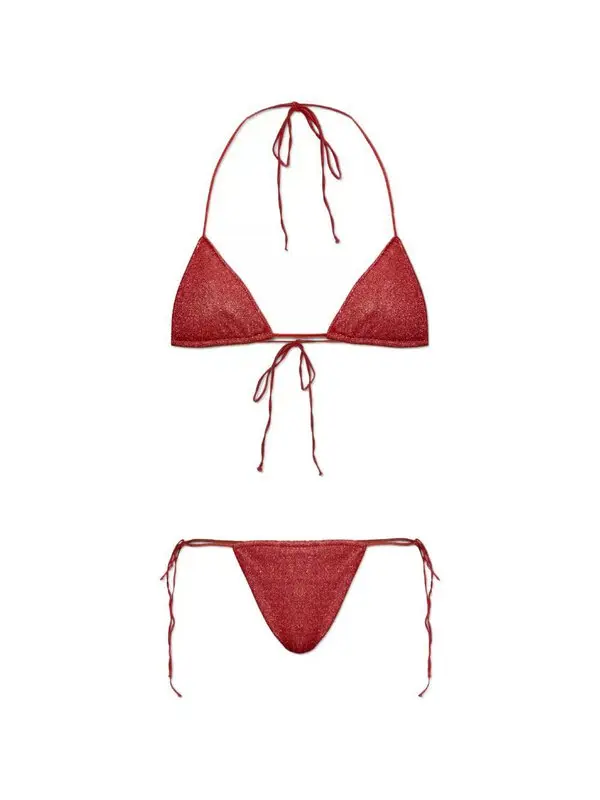 Oseree Lurex Triangle Bikini