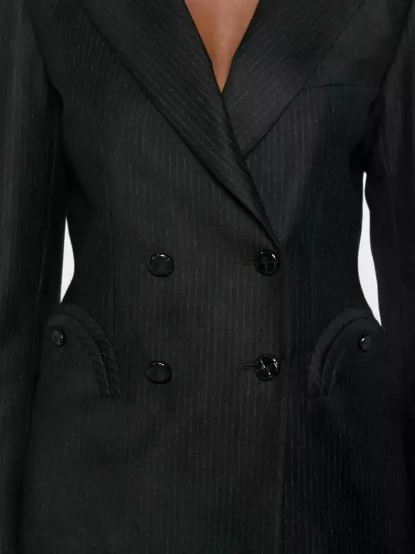 BLAZÉ MILANO Pinstriped Double-breasted Jacket