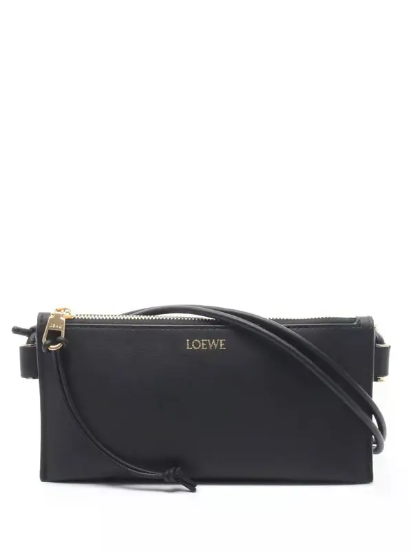 Loewe Nappa Joya Pouch Shoulder Bag - Black