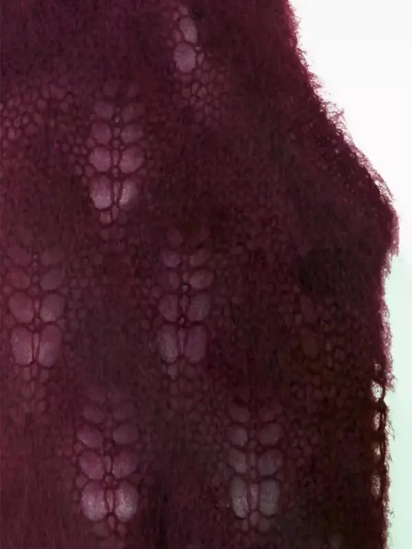 FORTE_FORTE Open-knit Vest