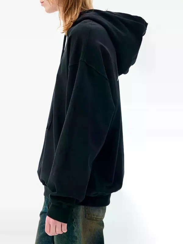 ANN DEMEULEMEESTER Logo Print Hoodie