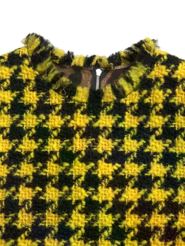 Dolce & Gabbana Houndstooth Pattern A-line Dress