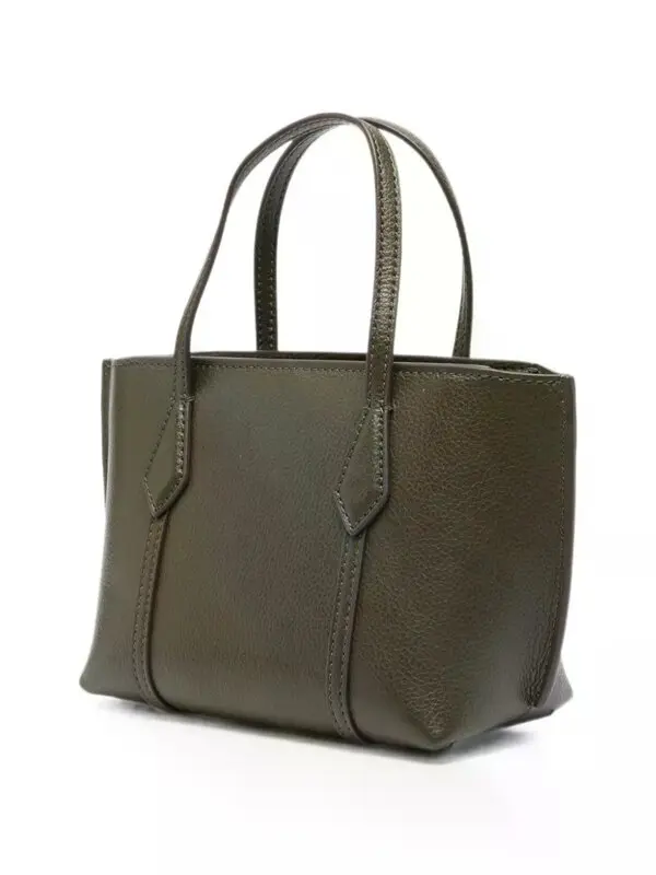Tory Burch Perry Pebbled-leather Tote Bag - Green