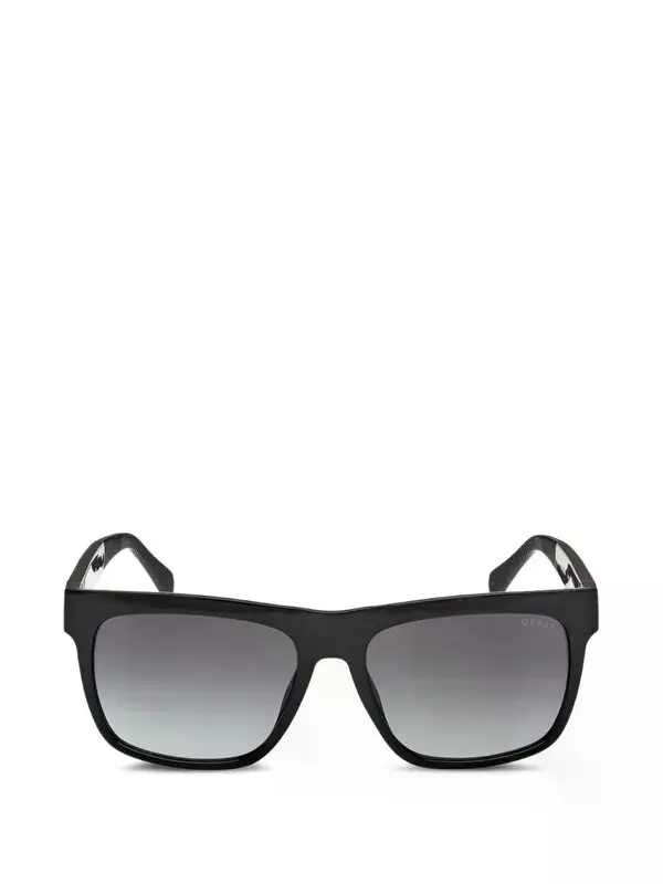 Guess Logo-plaque Rectangle-frame Sunglasses