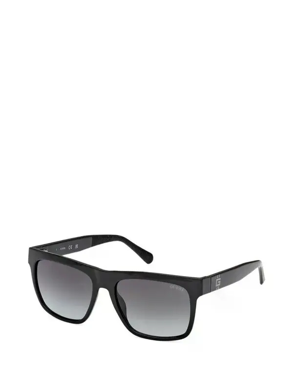 Guess Logo-plaque Rectangle-frame Sunglasses