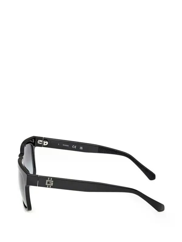 Guess Logo-plaque Rectangle-frame Sunglasses