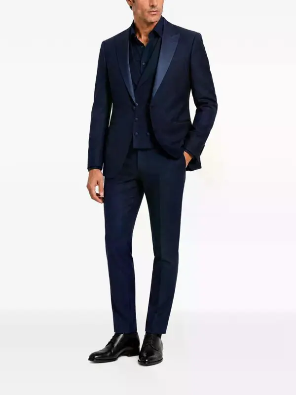 ETIEM TEXTIL S.L. Peak-lapel Three-piece Suit