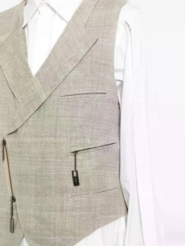 Yohji Yamamoto Silk Waistcoat
