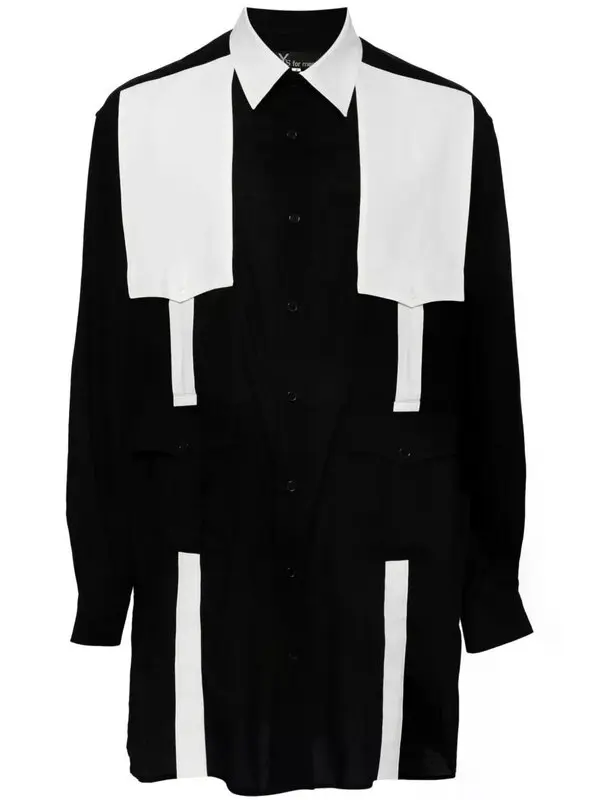 Yohji Yamamoto Multi-pocket Shirt - Black