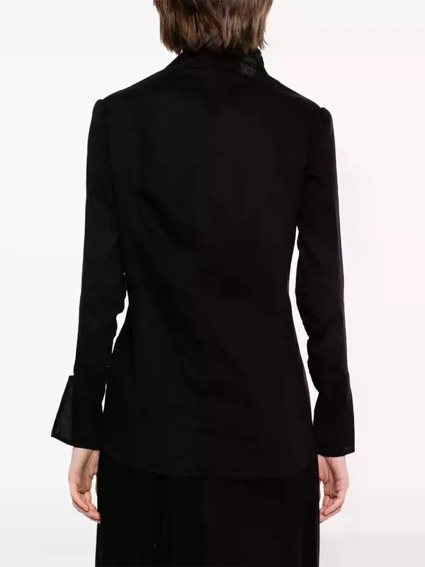 Yohji Yamamoto Cotton High-neck Jacket